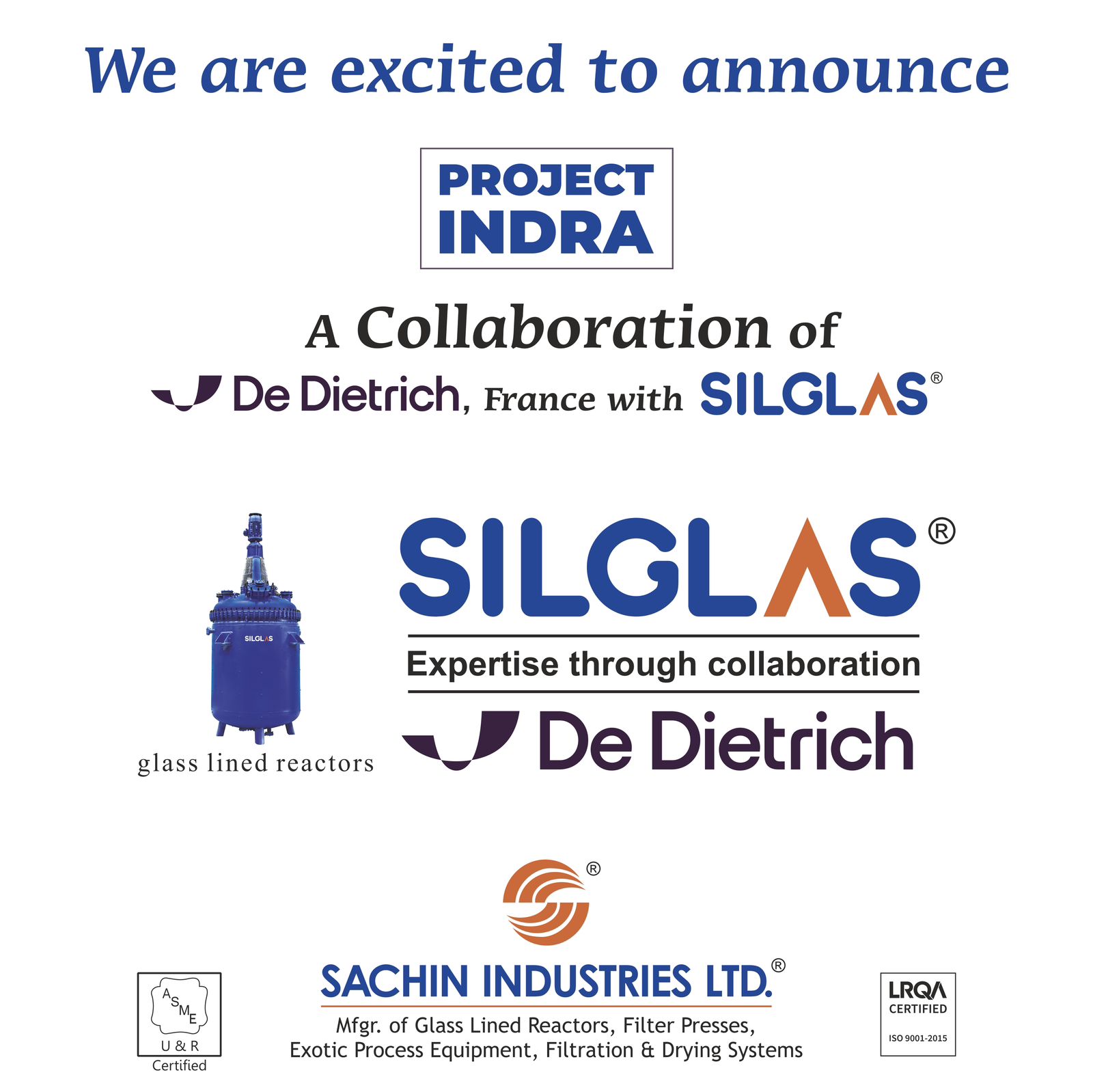 Sachin Industries Ltd | Filter Press | Glass Lined Reactors